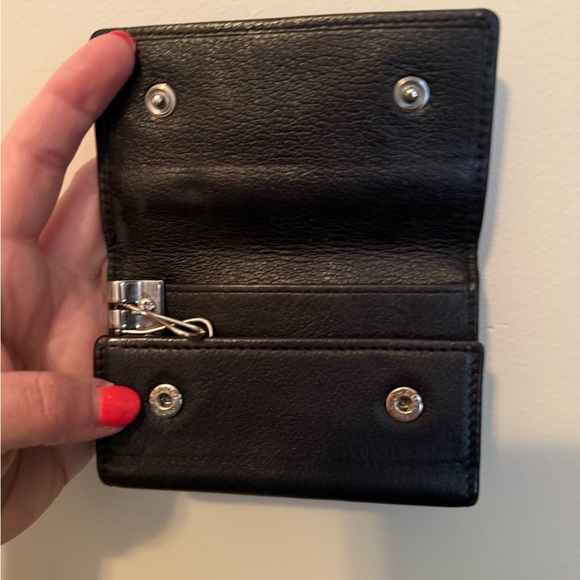 CHANEL | Accessories | Chanel Camellia Embossed Key Holder | Poshmark